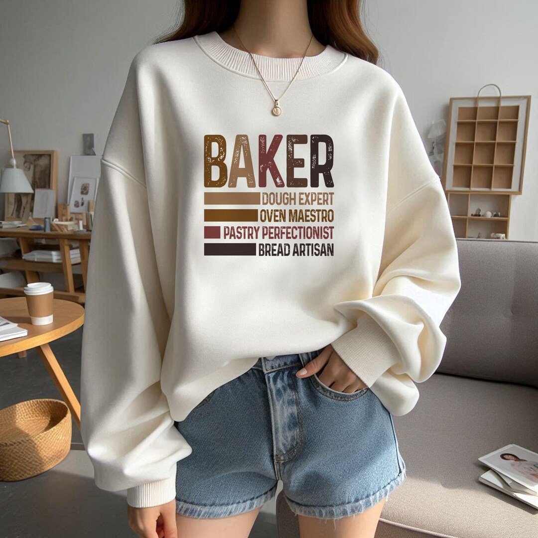 Baker PNG Design for Sublimation, Baking Lover Digital Download, Pastry ...
