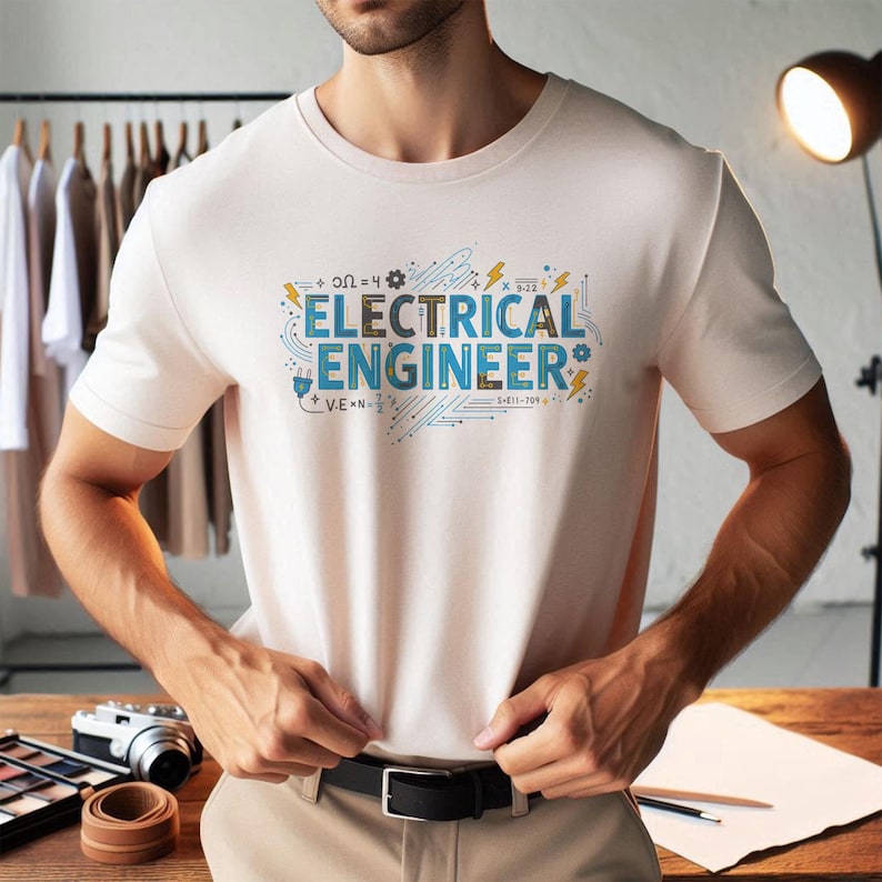 Retro Electrical Engineer Png, Power Engineer Sublimation Design ...