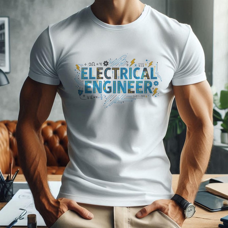 Retro Electrical Engineer Png, Power Engineer Sublimation Design ...