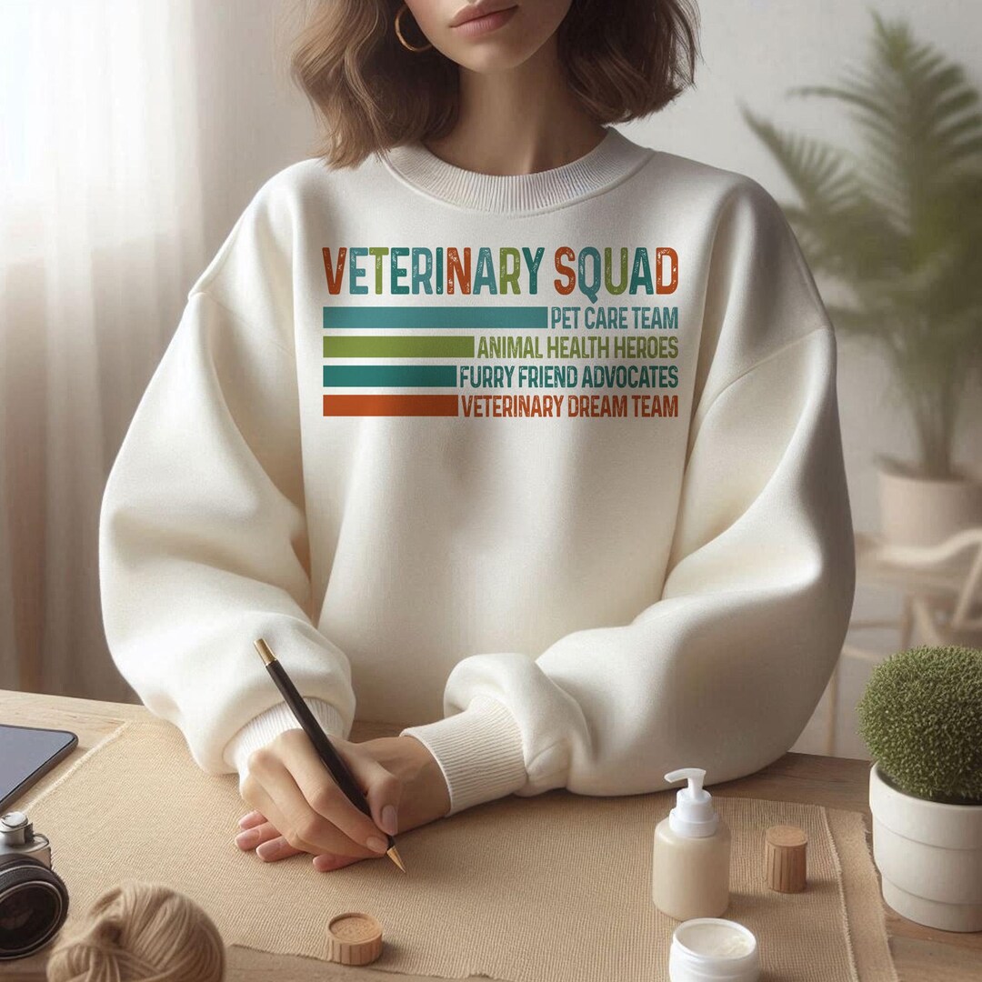 Veterinary Squad PNG, Gift for Veterinary Professionals, Animal Care ...