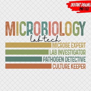 Microbiology Tech PNG, Microbiologist Design, Microbiology Technician ...