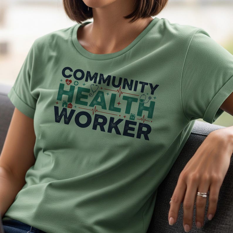 Community Health Worker PNG, Public Health Professional Word Design ...