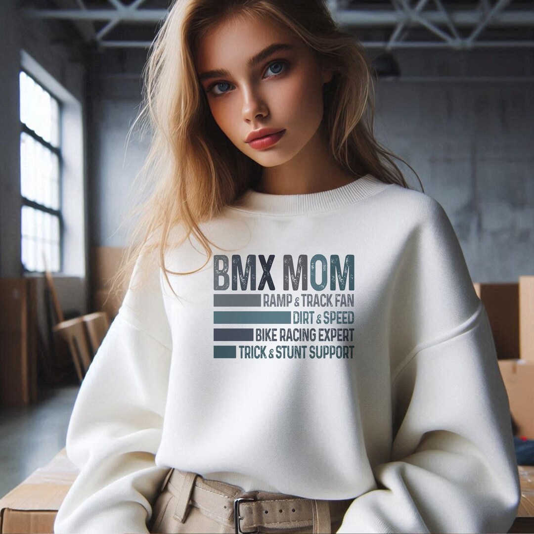 BMX Mom Png for Sublimation, Sports Mom T-shirt Png, Digital Art for ...