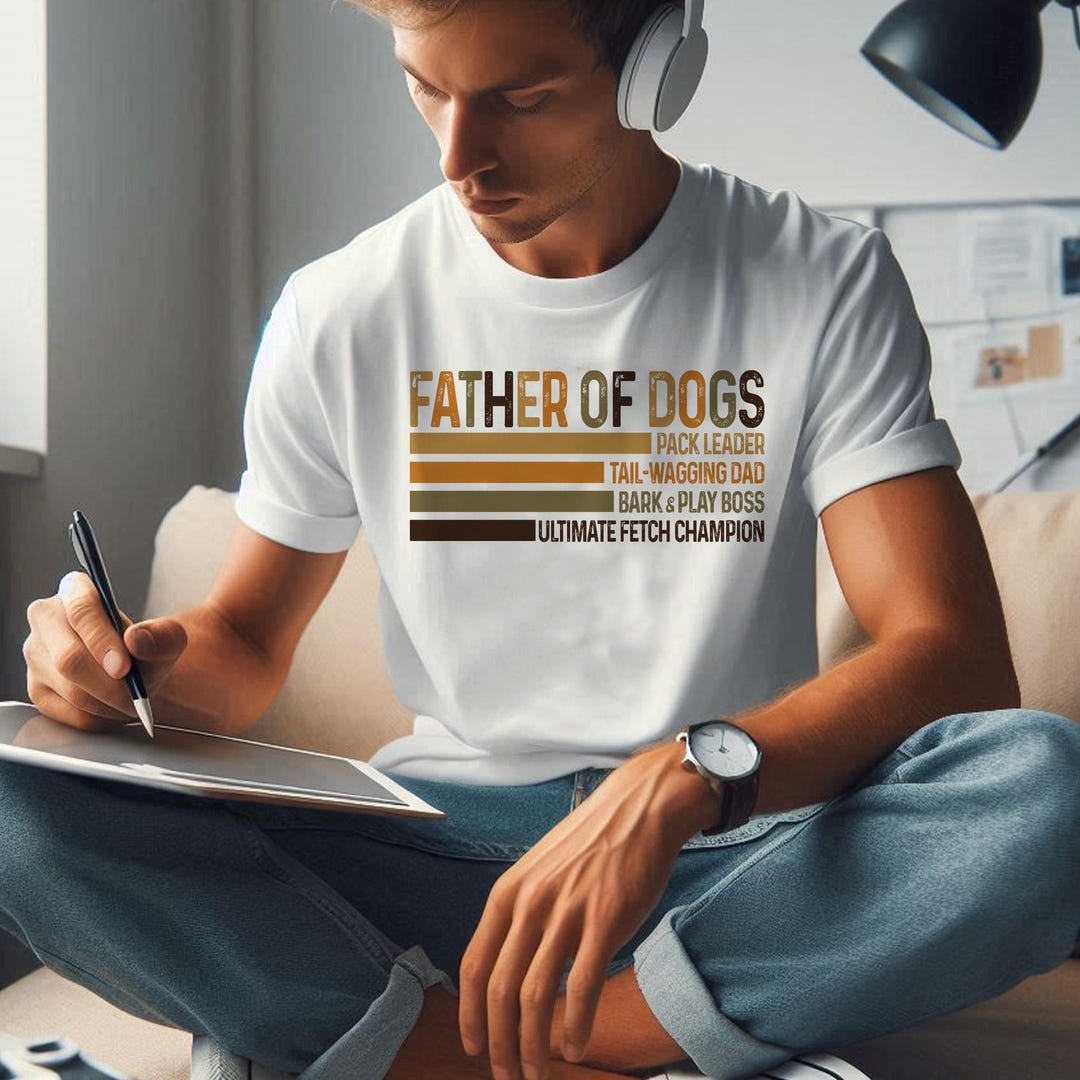Father of Dogs Png, Dog Dad Png, Pet Parent Png, Fur Dad Png, Canine ...