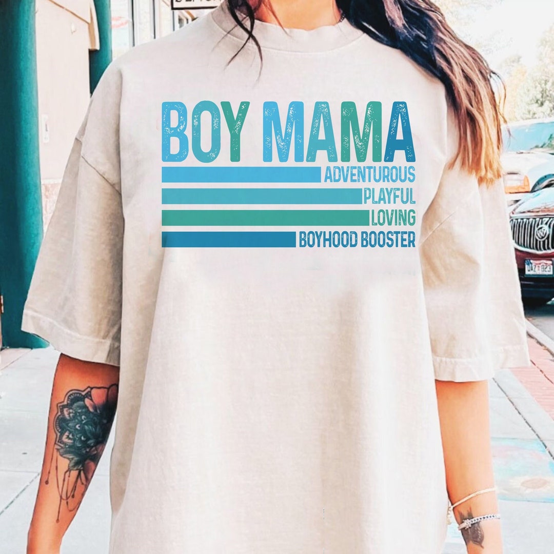 Boy Mama PNG, Proud Boy Mama Design, Digital Download, T-shirt Graphic ...