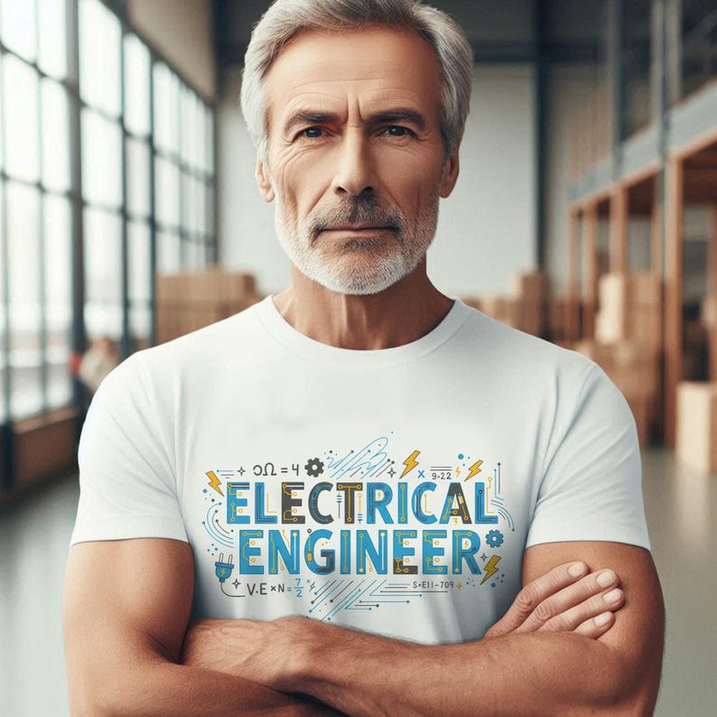 Retro Electrical Engineer Png, Power Engineer Sublimation Design ...