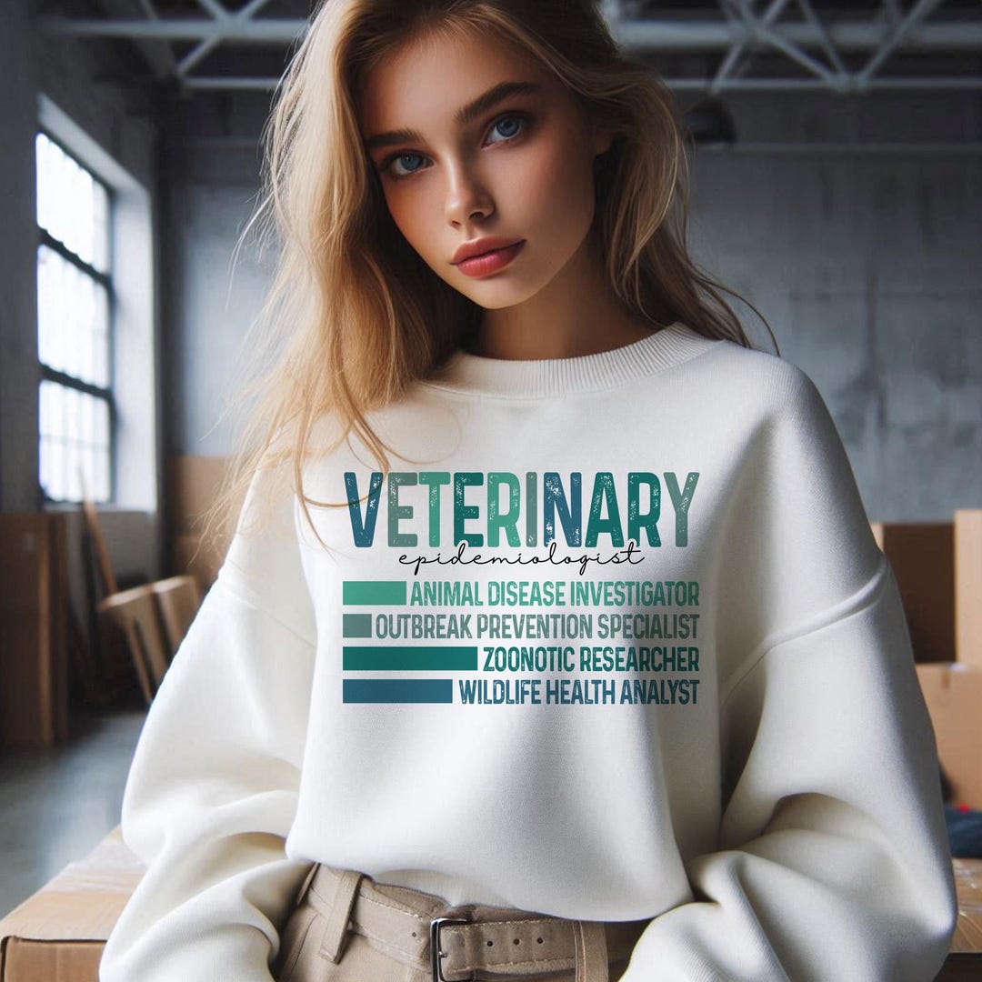 Retro Veterinary Epidemiologist PNG | Animal Health & Research Digital ...