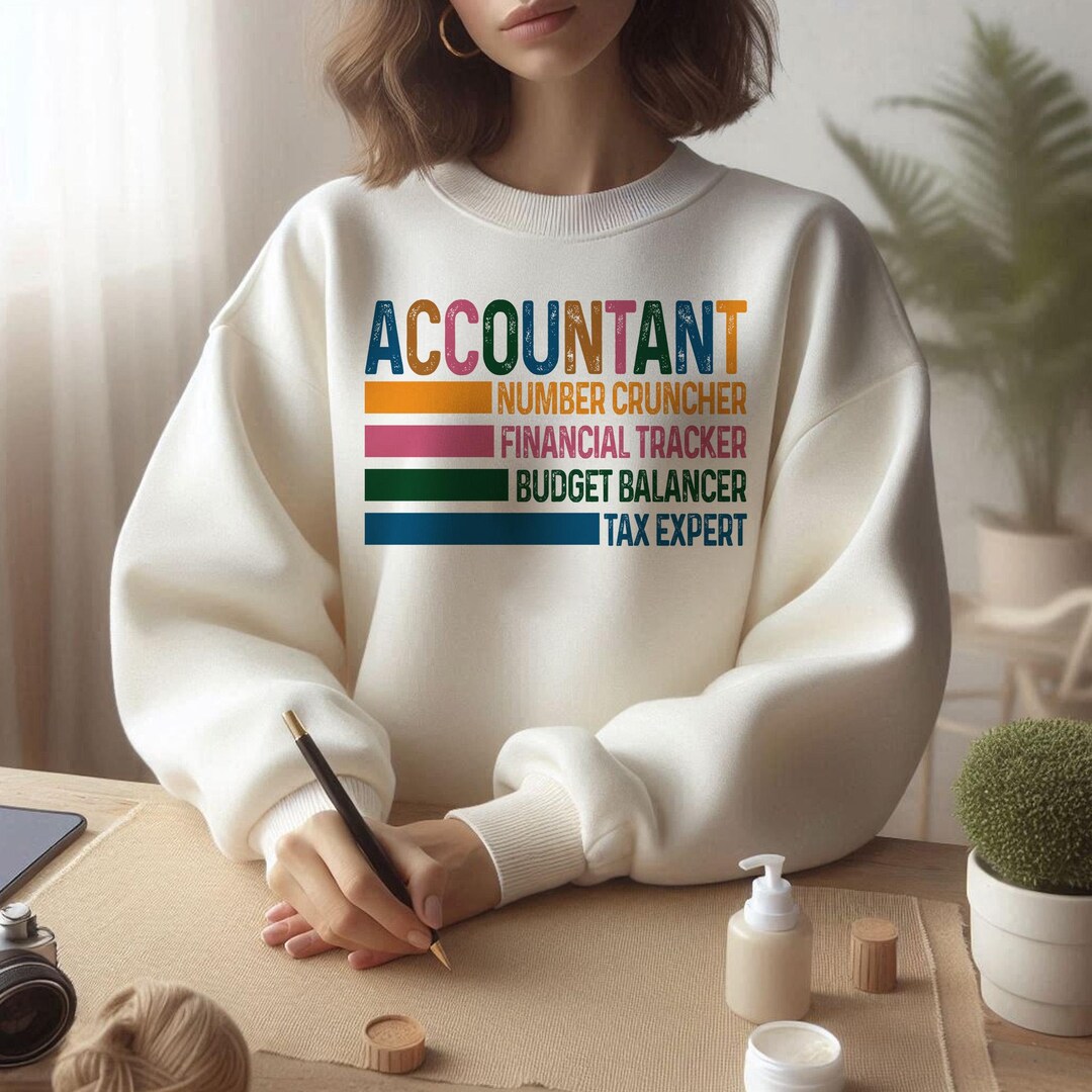 Accountant PNG Design for Sublimation, Accounting Professional Digital ...