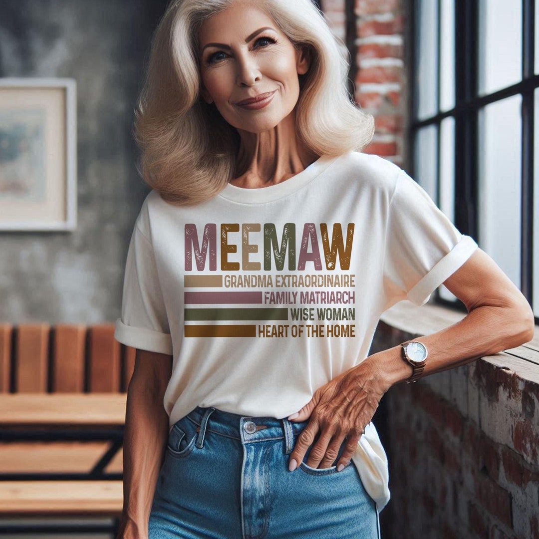 Meemaw PNG, Sublimation Design for Grandmothers, Sweet Meemaw Print for ...