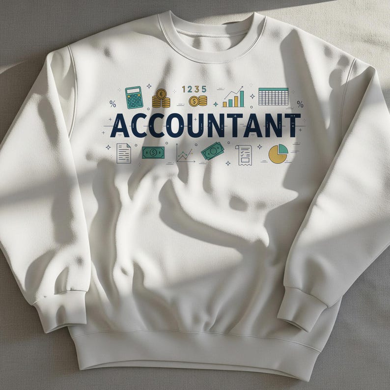 Retro Accountant PNG, Cute Preppy Accountant Gift, Accounting ...