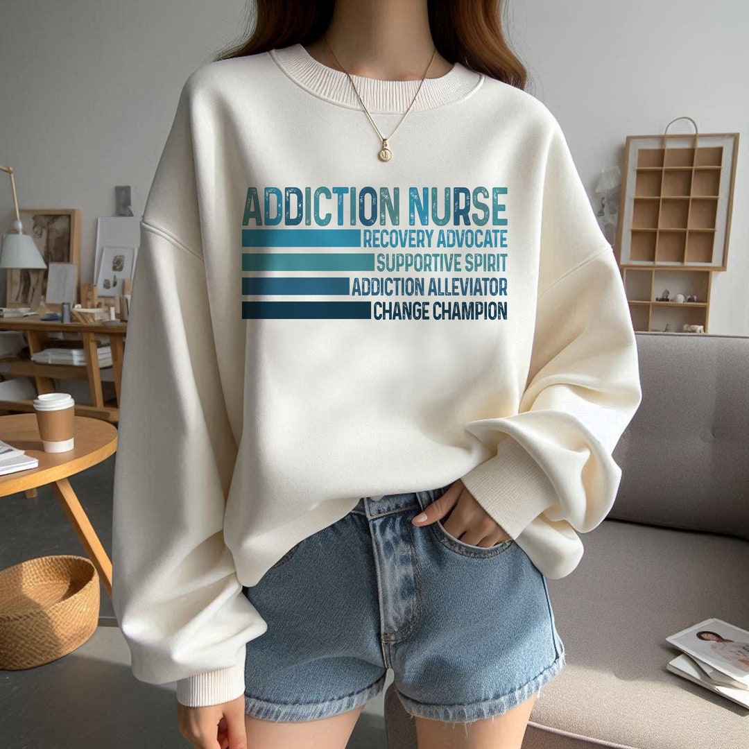 Addiction Nurse PNG, Sublimation Design, Healthcare Digital Art, Nurse ...