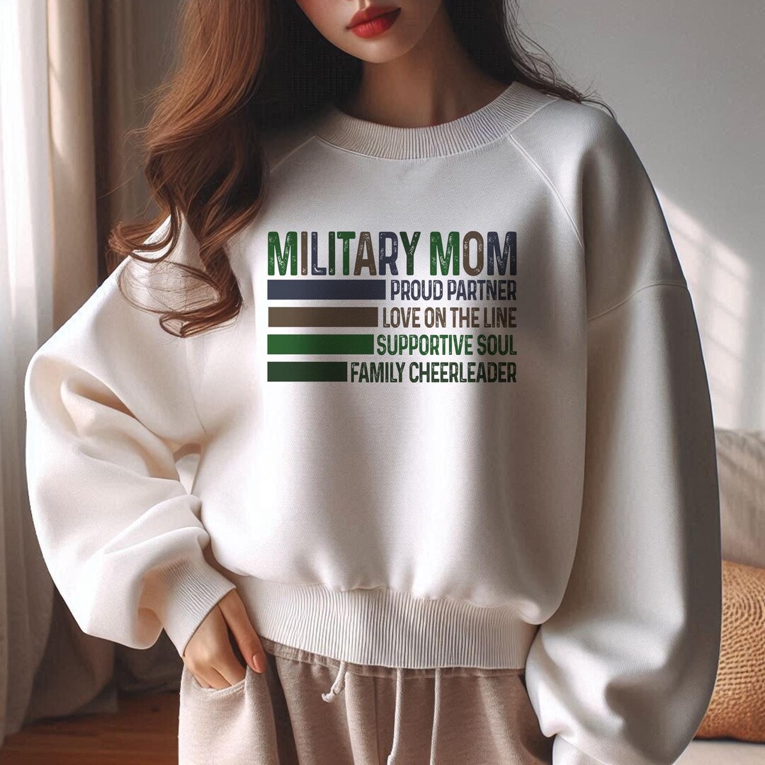 Military Mom PNG, Proud Military Mother Sublimation, Armed Forces Mom ...