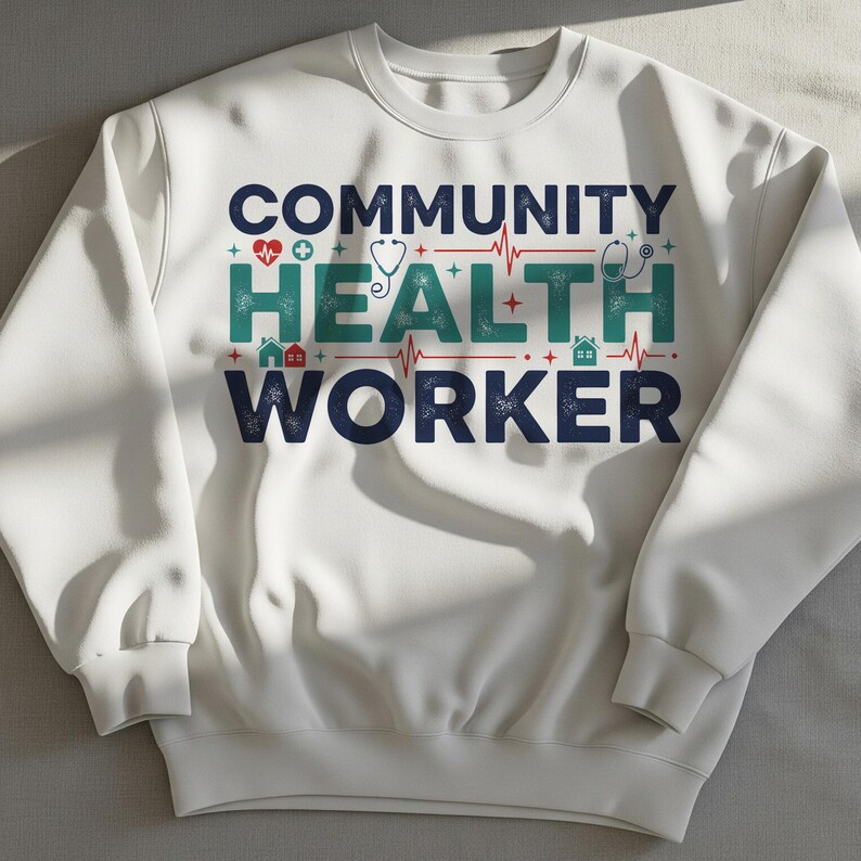 Community Health Worker PNG, Public Health Professional Word Design ...
