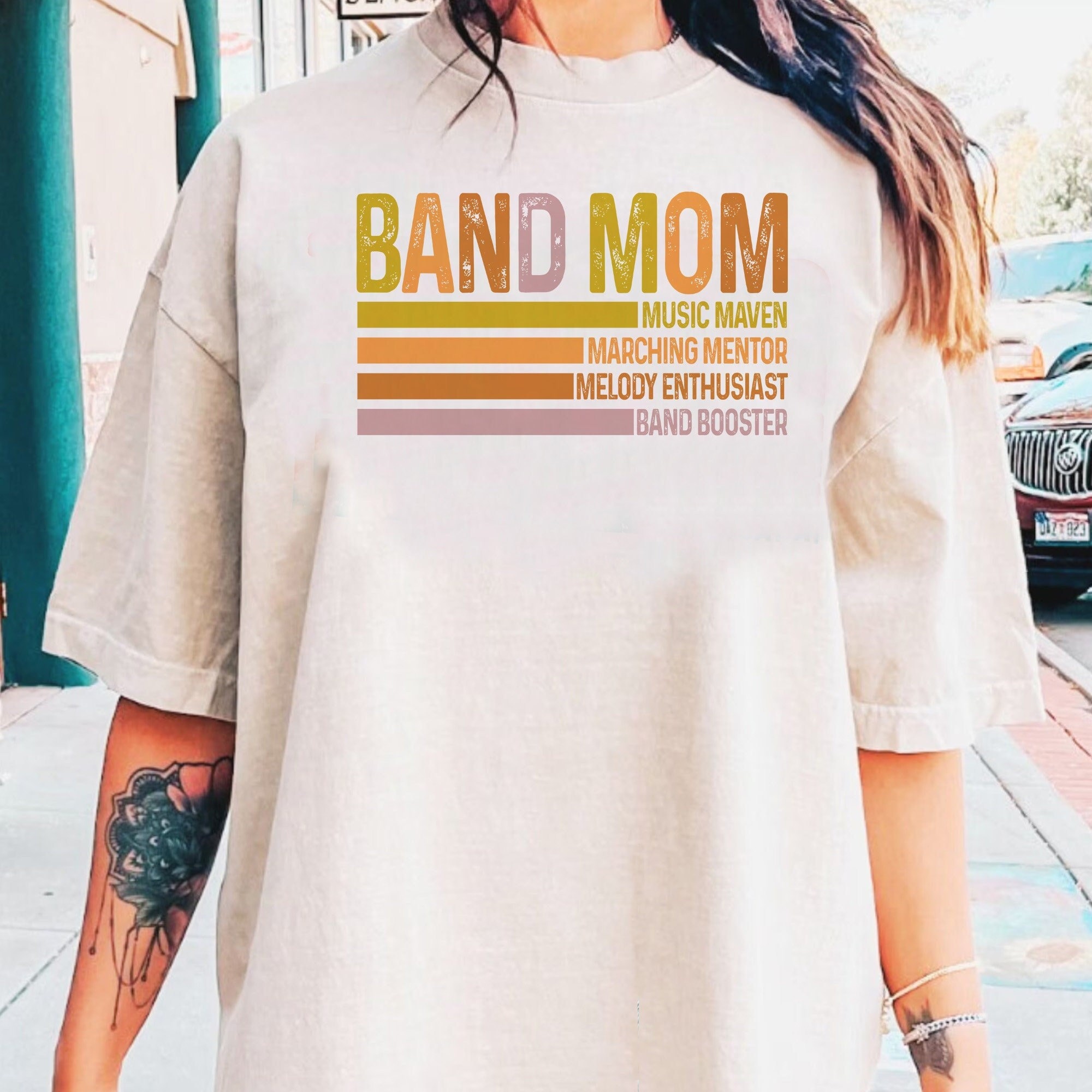 Band Mom Png, Retro Band Mom Png, Band Mom T-shirt, Band Mom Digital ...