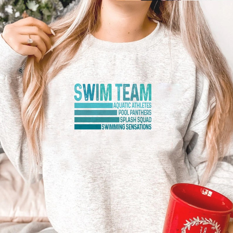 Swim Team Png, Swim Team Sublimation, Swim Team Digital Design, Swim ...