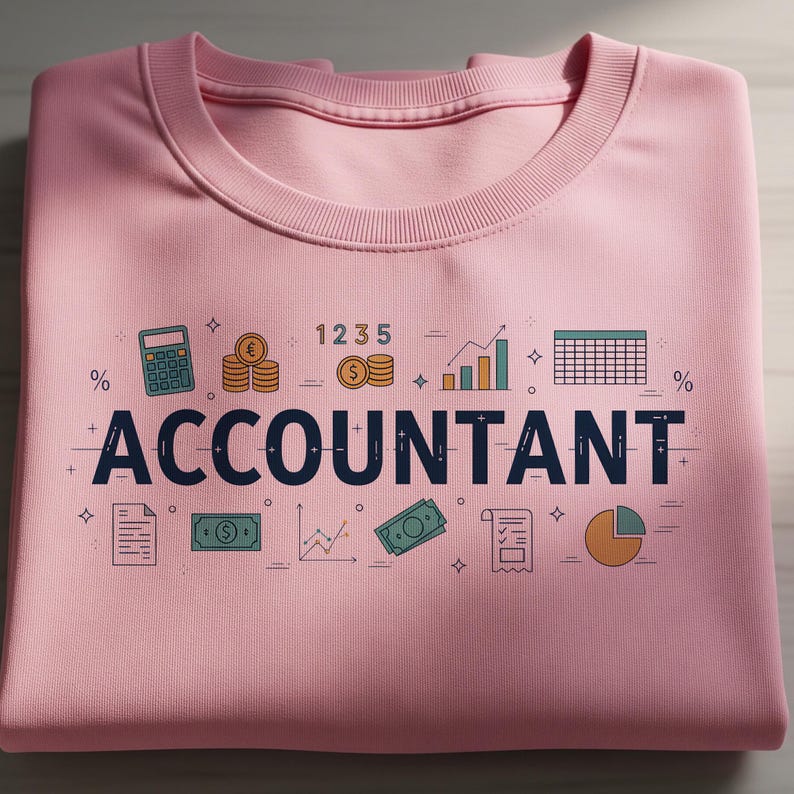 Retro Accountant PNG, Cute Preppy Accountant Gift, Accounting ...