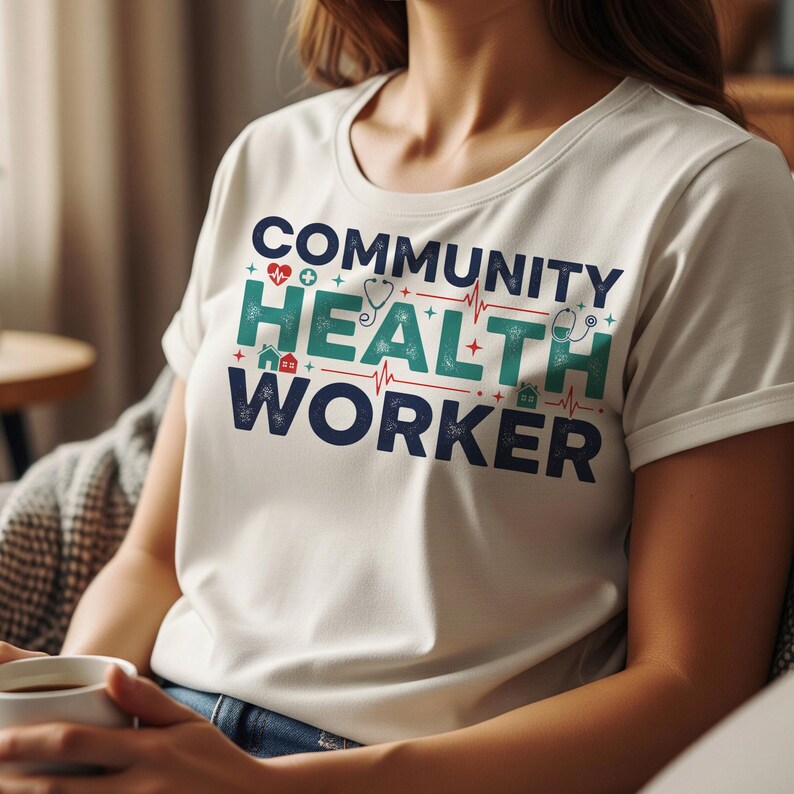 Community Health Worker PNG, Public Health Professional Word Design ...