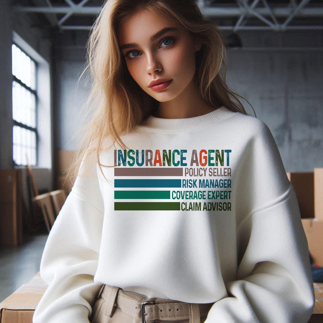 Retro Insurance Agent PNG Design for Sublimation, Risk Management ...