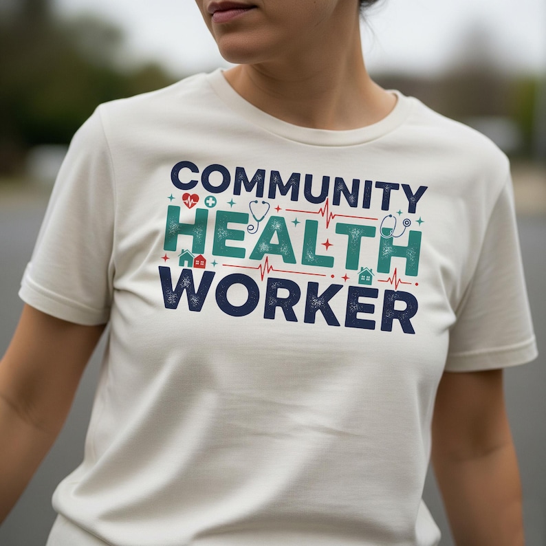 Community Health Worker PNG, Public Health Professional Word Design ...