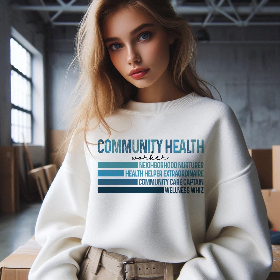 Retro Community Health Worker PNG for Sublimation, Public Health ...