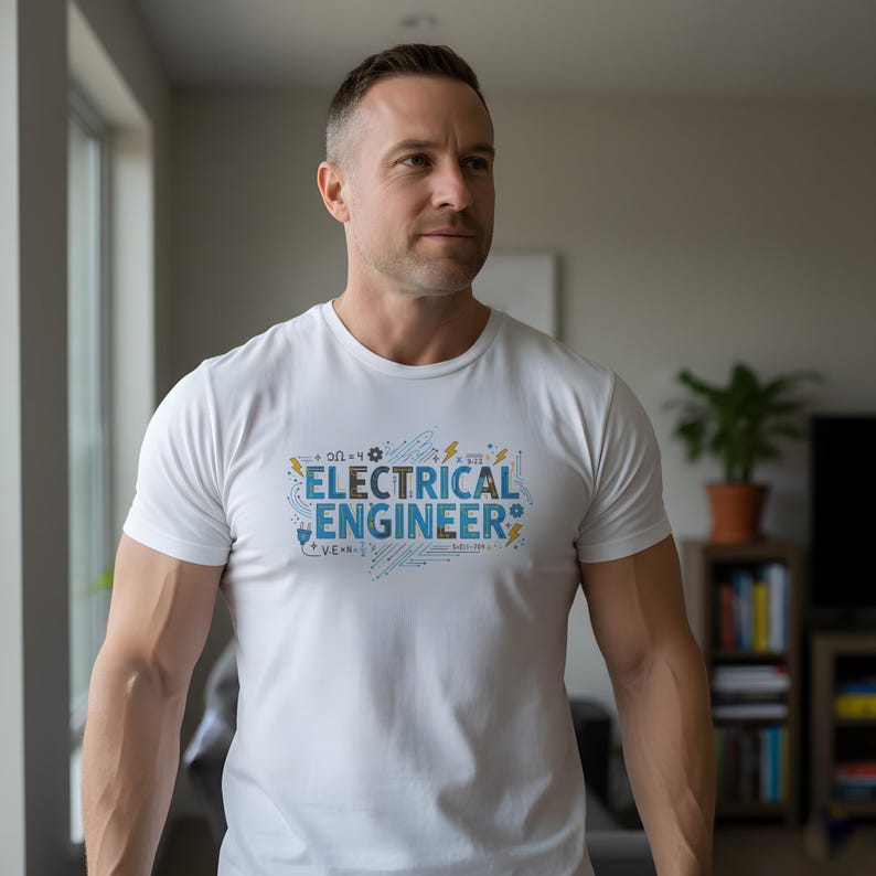 Retro Electrical Engineer Png, Power Engineer Sublimation Design ...