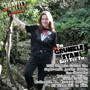 Gravity Falls: the Grunkle Stan Easy Tux Tee - Etsy