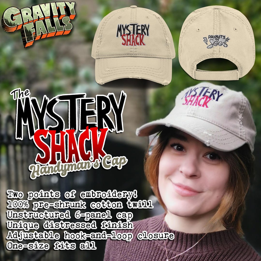Gravity Falls: the Handyman Cap With Double-embroidery - Etsy