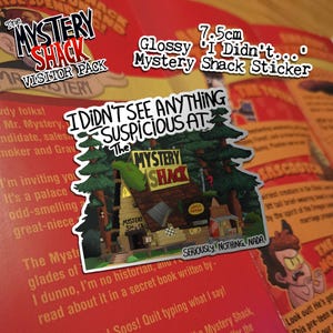 Gravity Falls: the Mystery Shack Visitor Ephemera Pack - Etsy