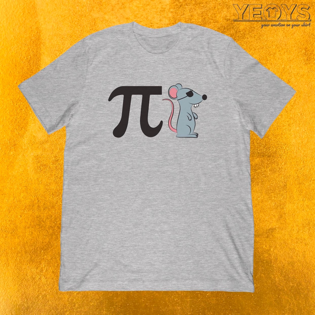 Pirate Math Rat T-shirt Funny Teacher Gift for Math Mouse Lover Unisex ...