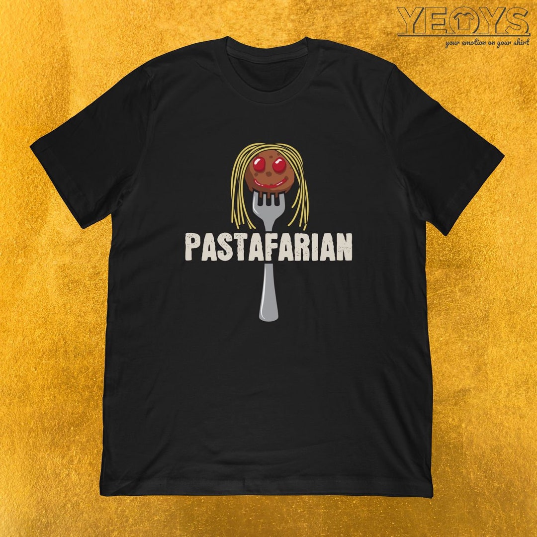 Pastafarian T-shirt Spaghetti Gift for Italian Restaurant, Chef, Cook ...