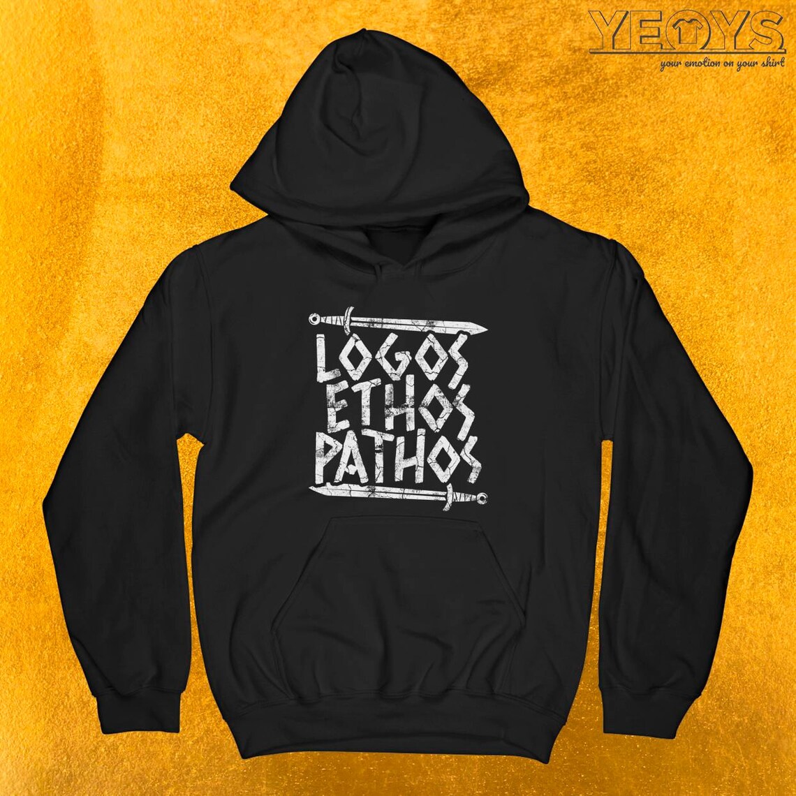 Logos Ethos Pathos T-shirt Conversation Starter Gift for Philosophy ...