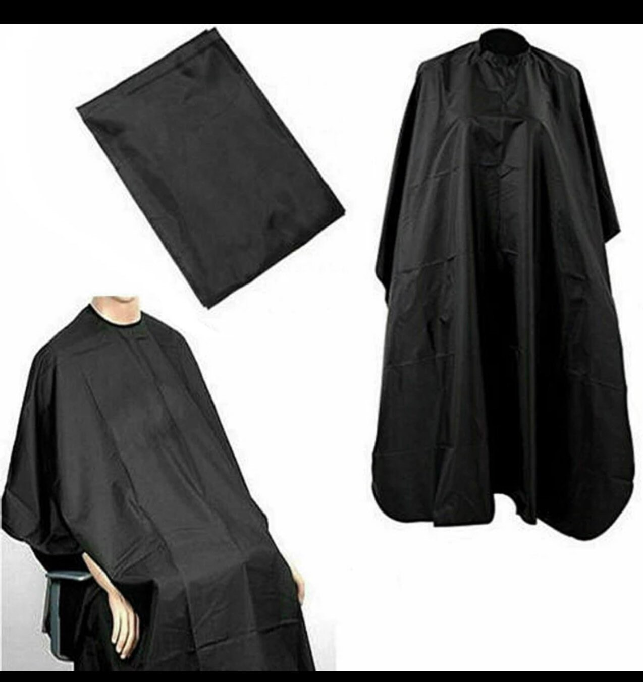 1 piece Black Hairdressing Cape Professional Hair-Cut Salon | Etsy