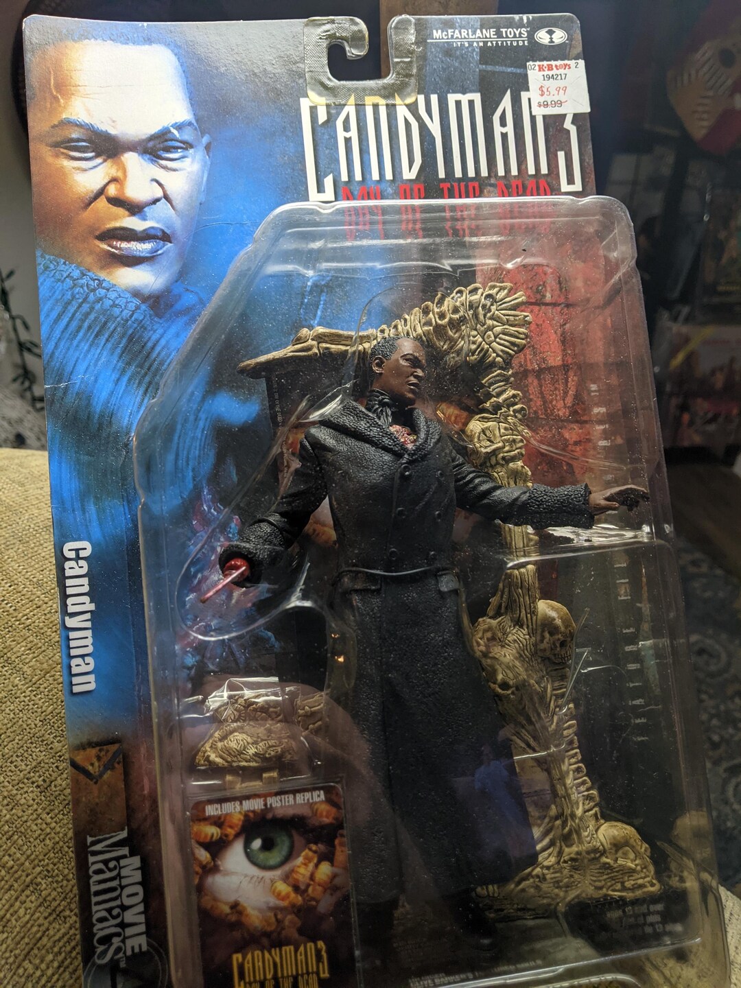 CANDYMAN Vintage Movie Maniacs Action Figure Brand New Sealed MIP - Etsy