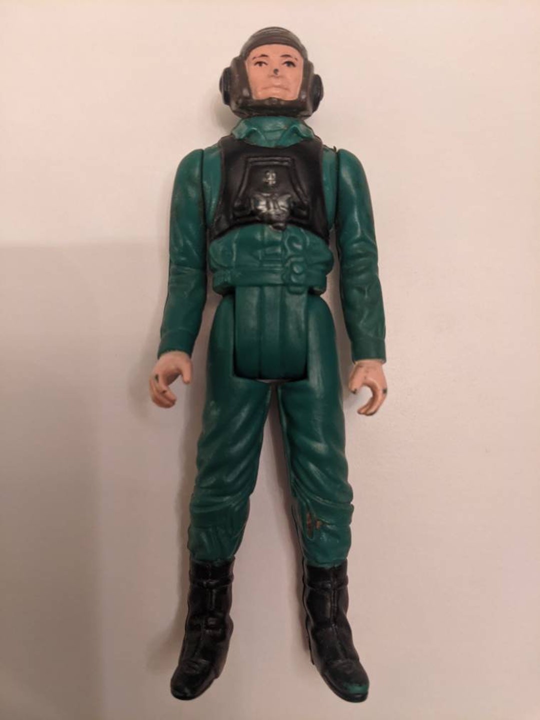 Star Wars Power of the Force 1984 A-wing Pilot Last 17 Vintage Kenner ...
