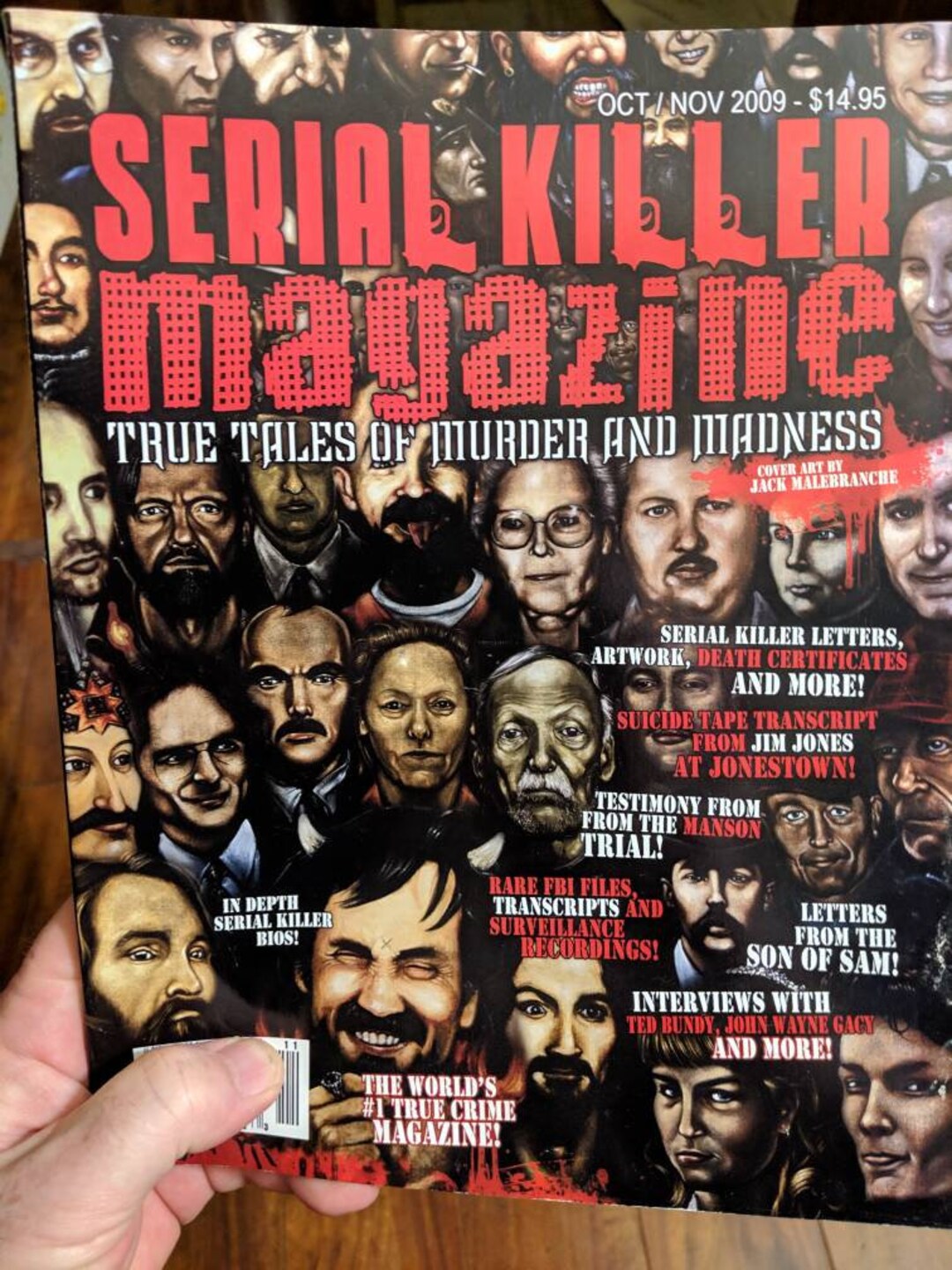 Serial Killer Magazine True Tales of Murder and Madness 2009. - Etsy