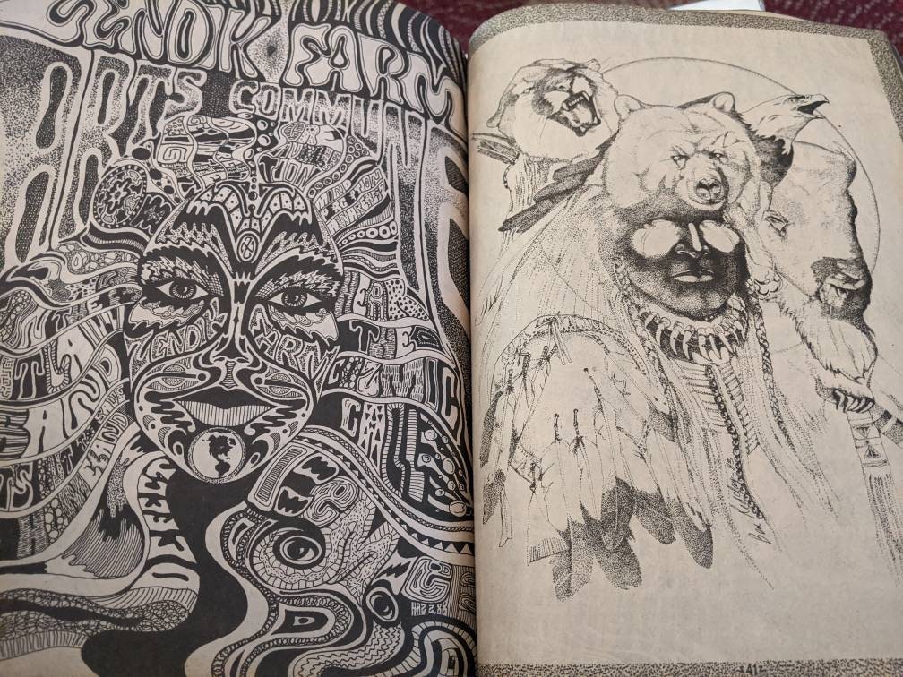 Zendik Farm Tribe Special Art Poetry Lyrics Edition Magazine Issue #42 ...