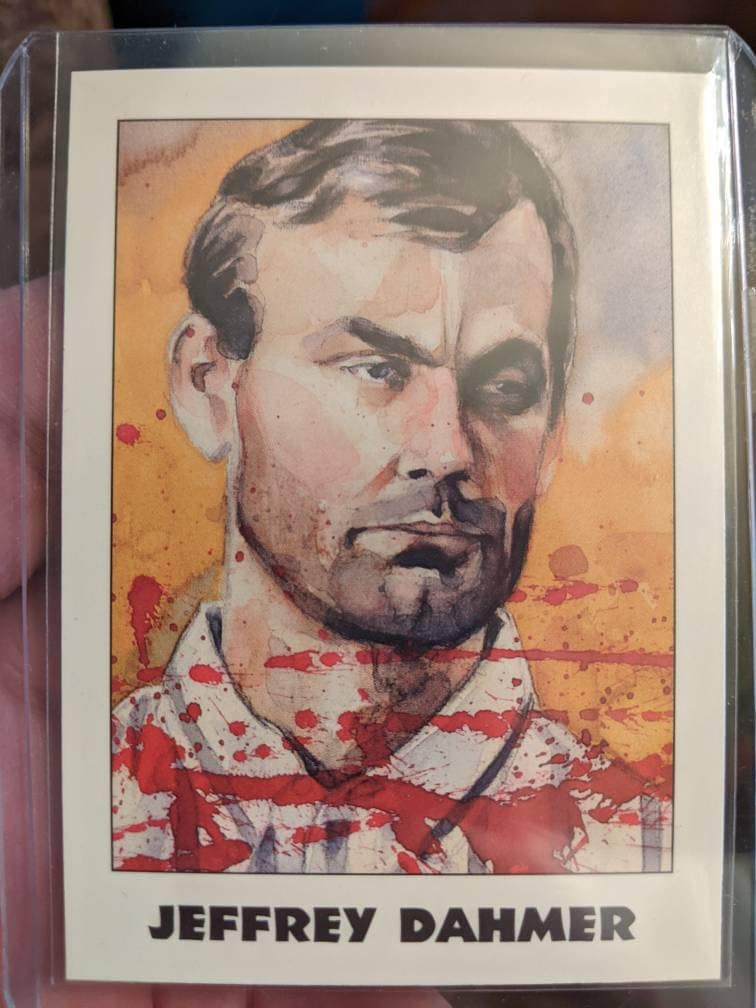 Vintage Jeffery Dahmer True Crime Series 2 Trading Card 1992 - Etsy