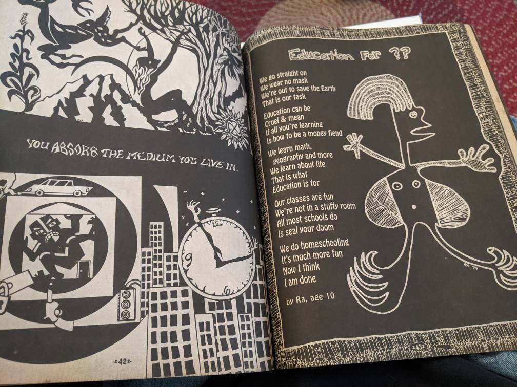 Zendik Farm Tribe Special Art Poetry Lyrics Edition Magazine Issue #42 ...