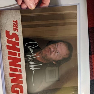 Jack Nicholson Original Signature Autograph the SHINING 8x10 Photograph ...