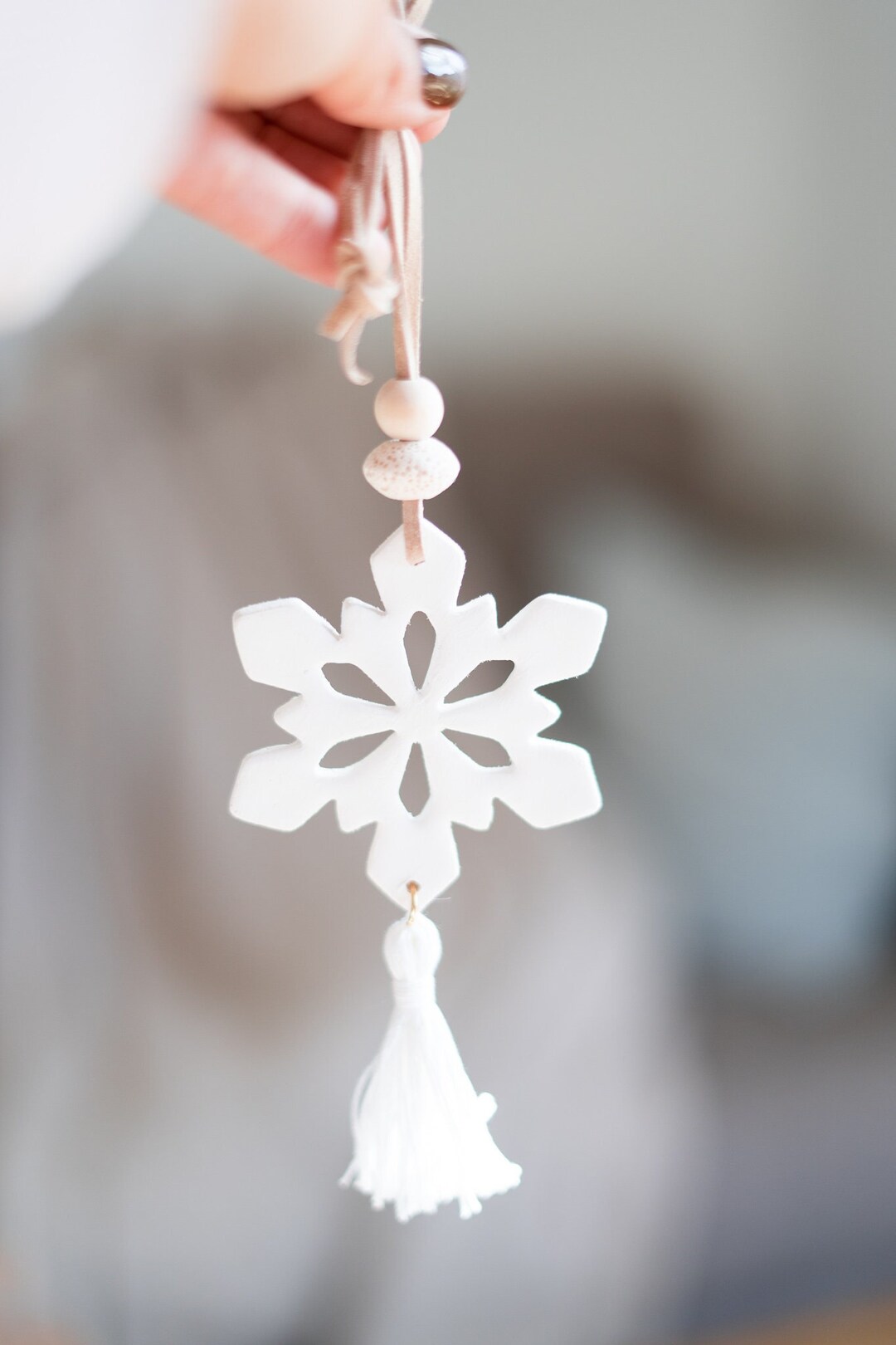 Snowflake Essential Oil Car Diffuser Charm, Aromatherapy Diffuser, Car ...