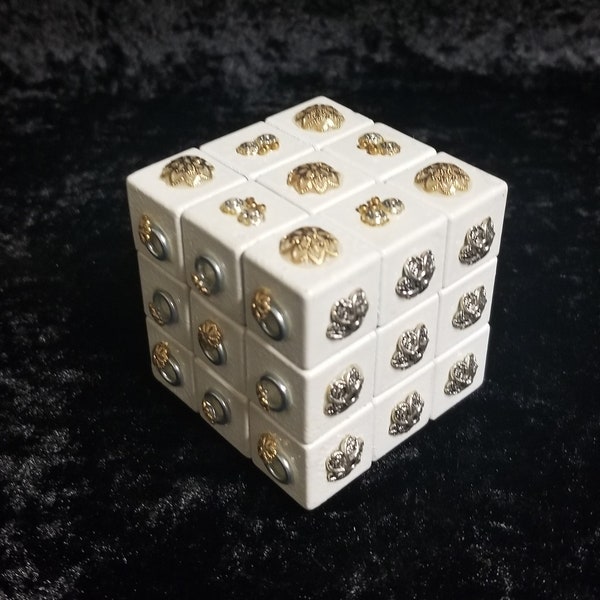 Gold Rubiks Cube - Etsy
