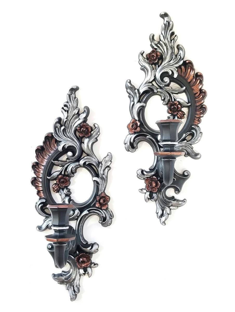 Gothic Victorian Candlesticks Gothic Home Decor Bedroom Goth - Etsy