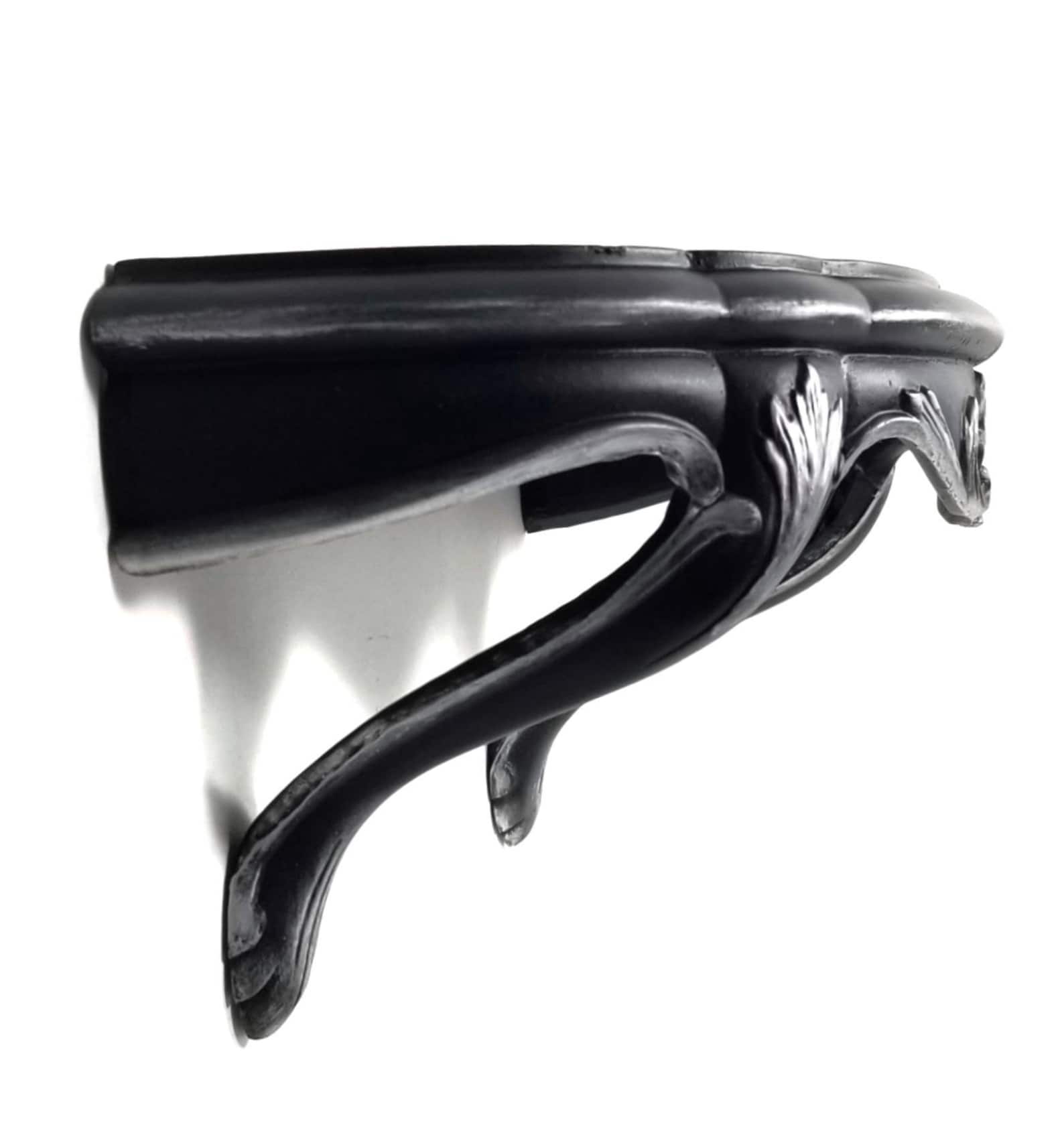 Goth Shelf Gothic Home Decor Wall Vintage Shelf Black - Etsy