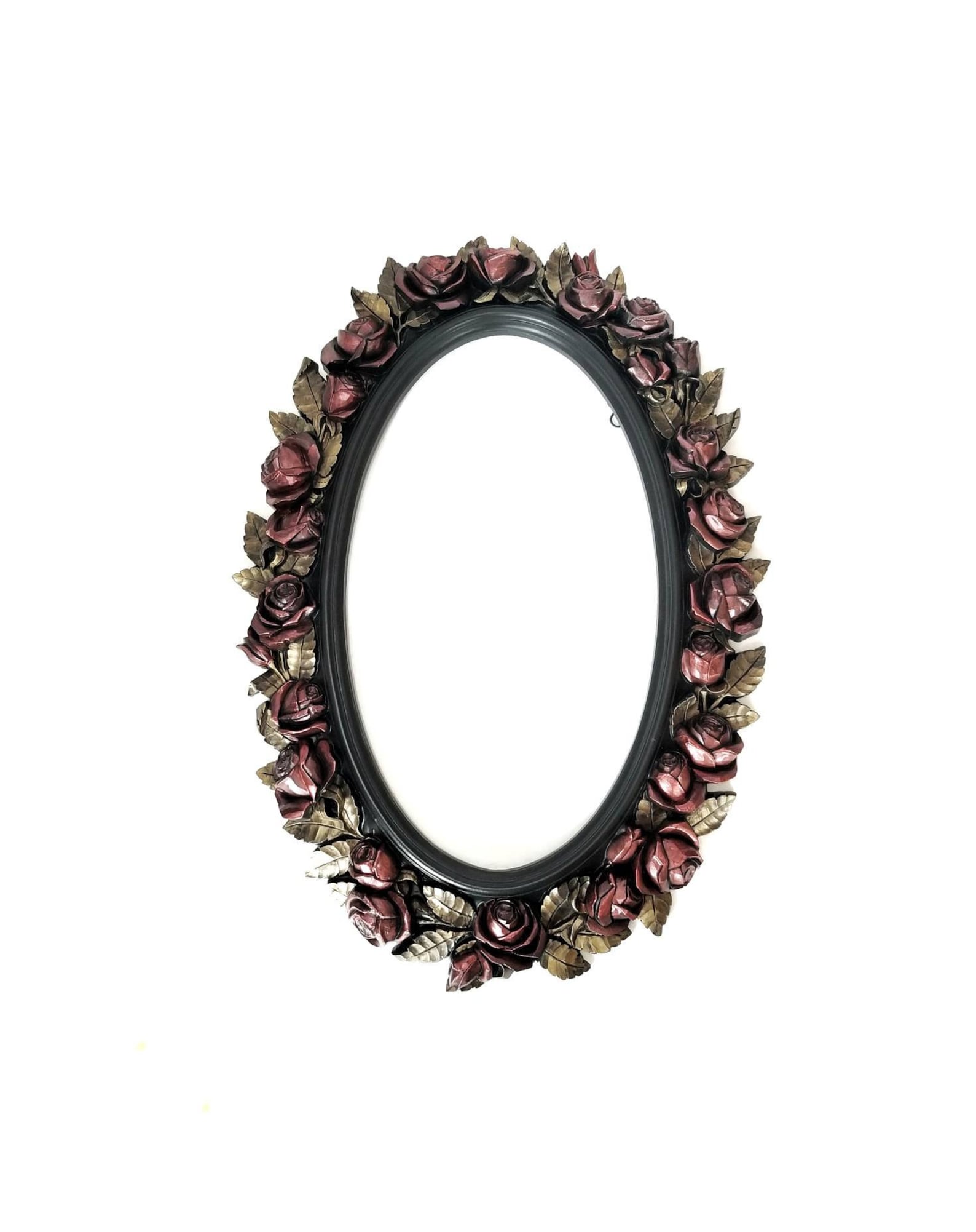 Dark Cottagecore Mirror Rose Garden Princess Mirror Large - Etsy