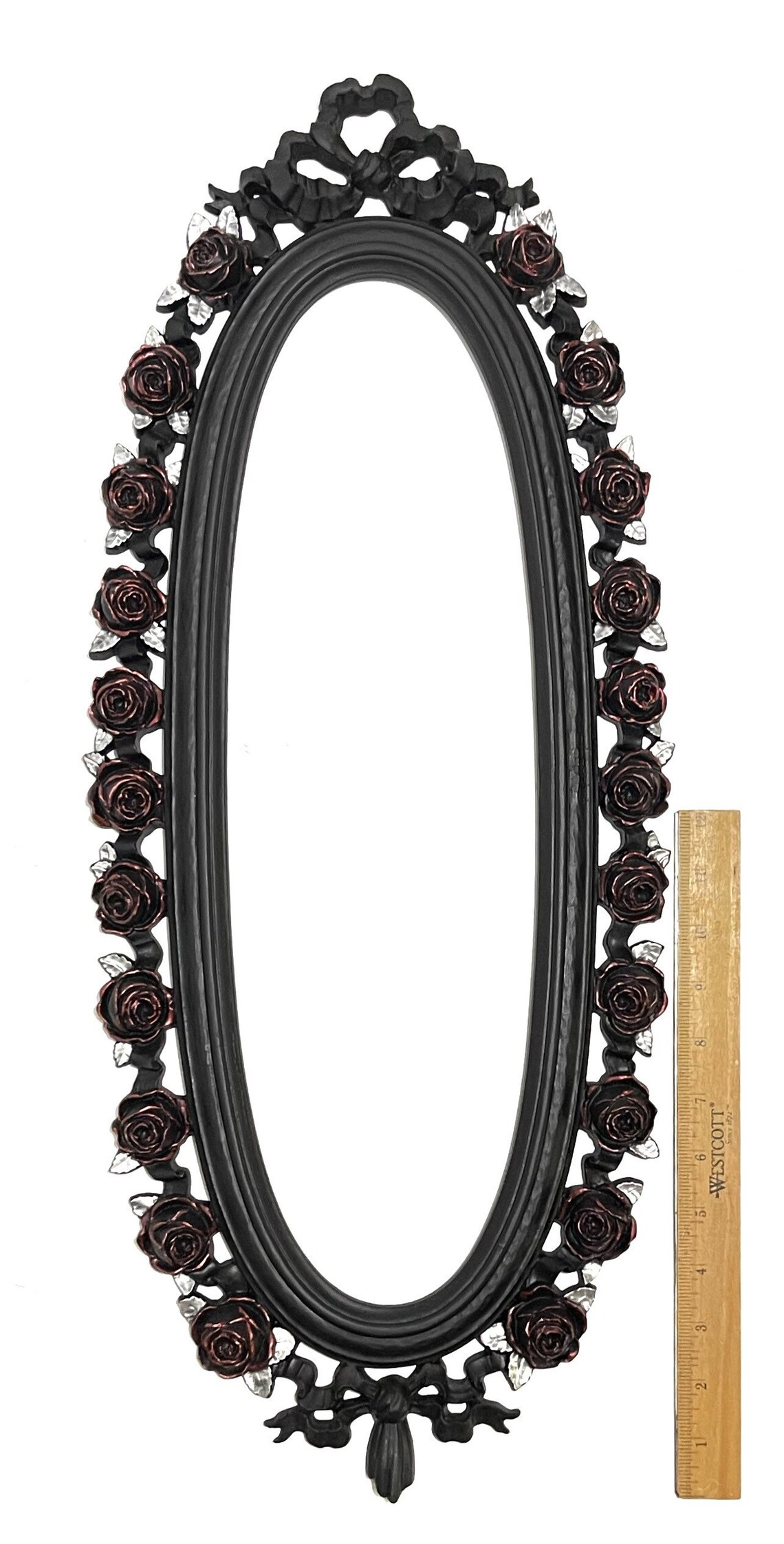 Dark Cottagecore Mirror Rose Garden Princess Mirror Black - Etsy