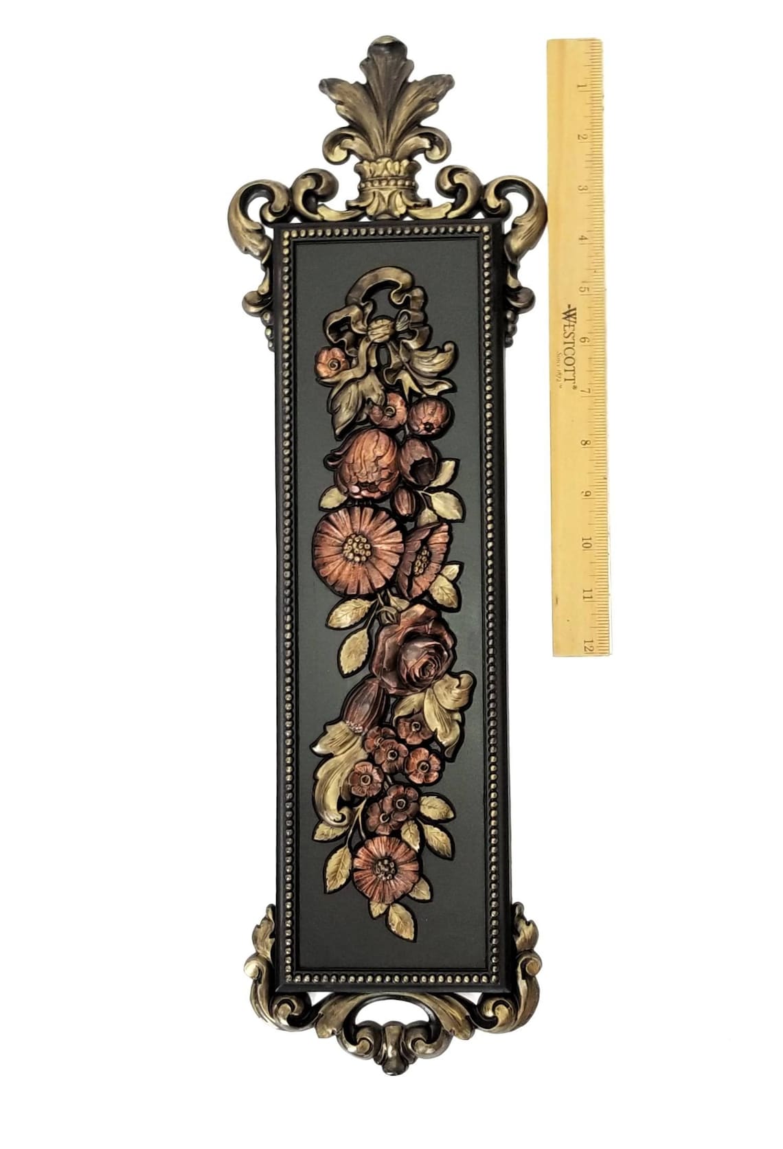 Victorian Goth Decor Vintage Wall Plaque Black Wall Art - Etsy