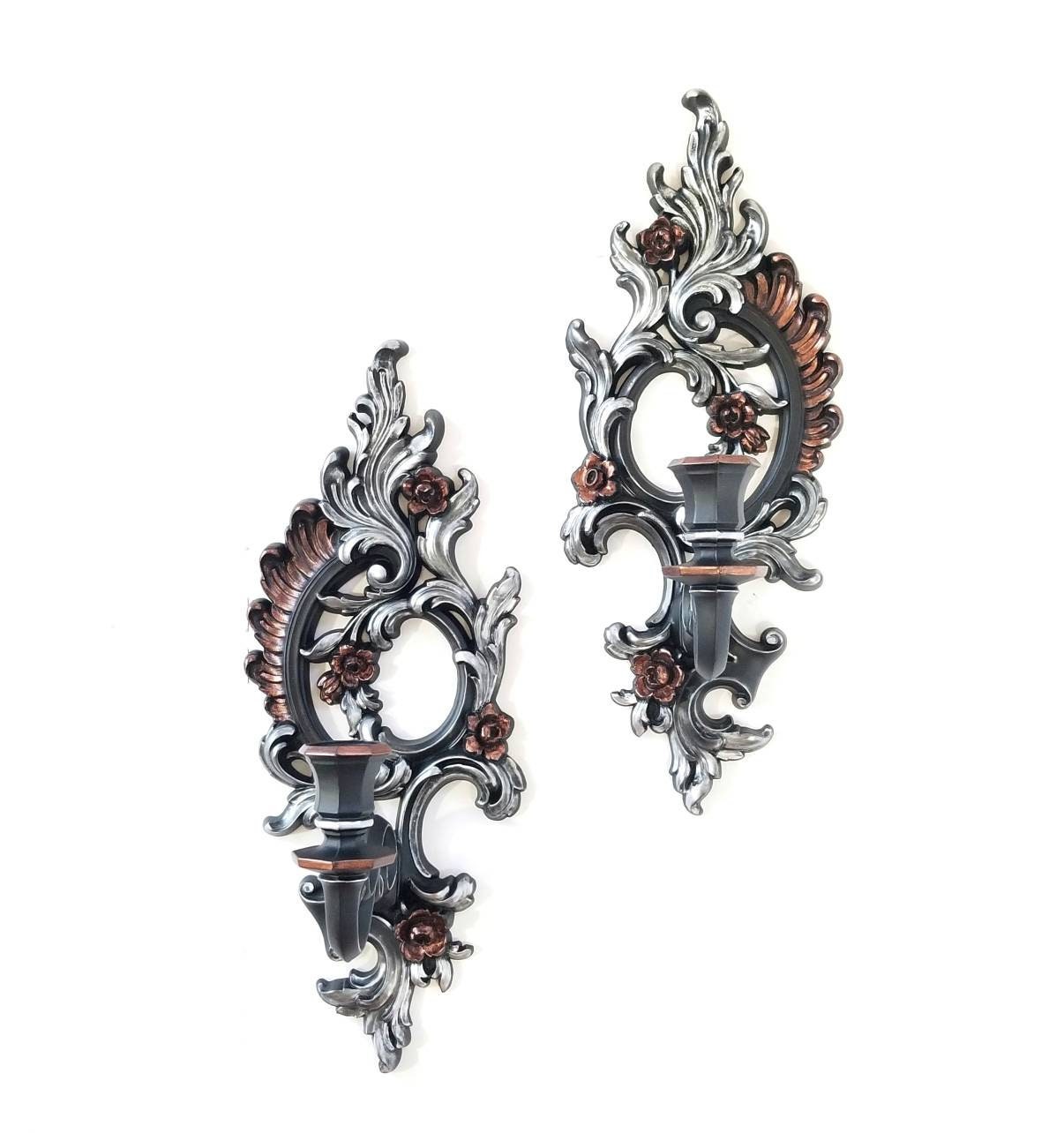 Gothic Victorian Candlesticks Gothic Home Decor Bedroom Goth - Etsy