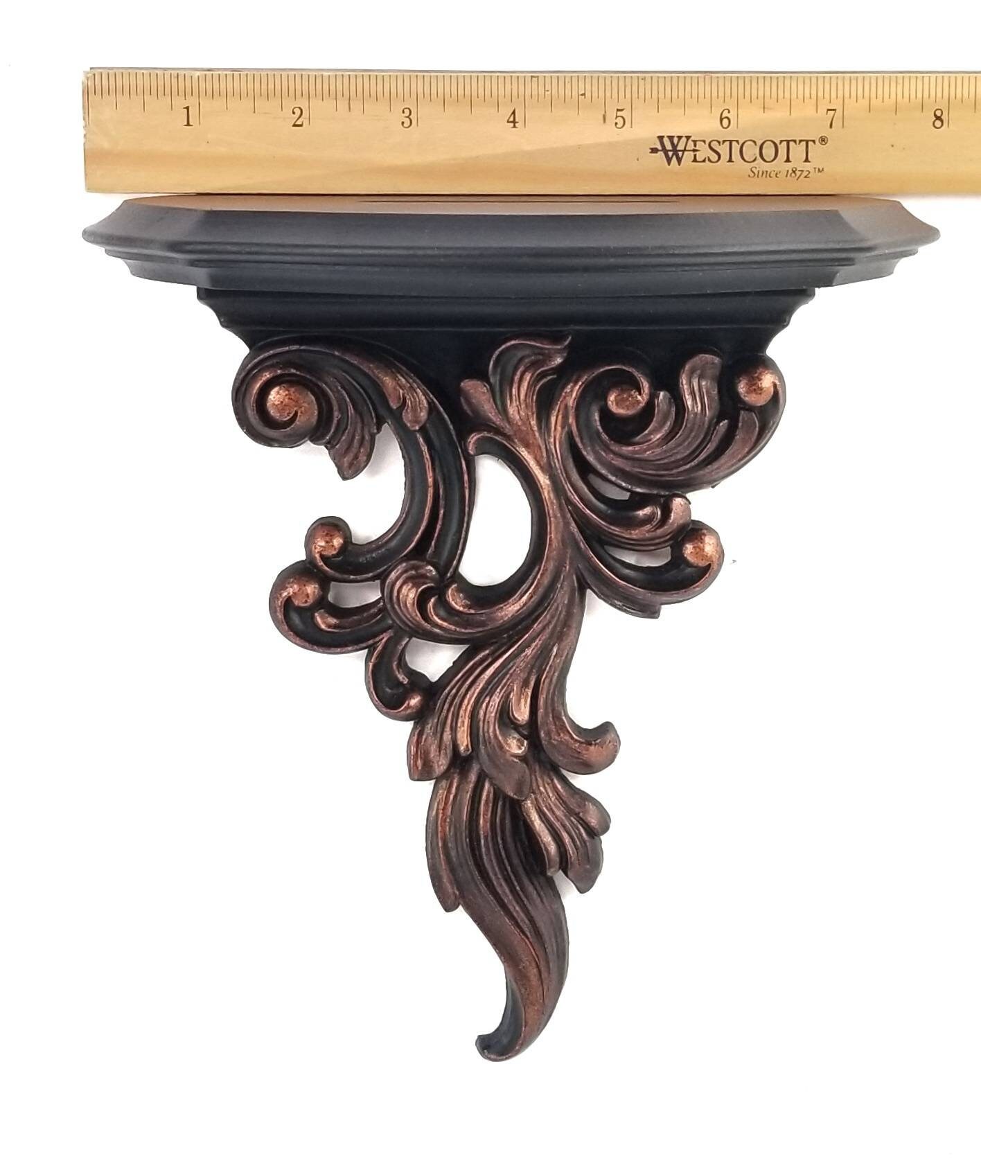 Gothic Shelf Goth Home Decor Vintage Wall Shelf Black - Etsy