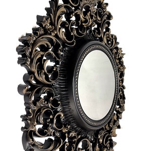 Extra Large Black Mirror, Large Ornate Mirror, Gothic Home Decor ...