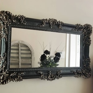 Gothic Mirror Wall, Gothic Home Decor Mirror, Extra Large Black Mirror ...